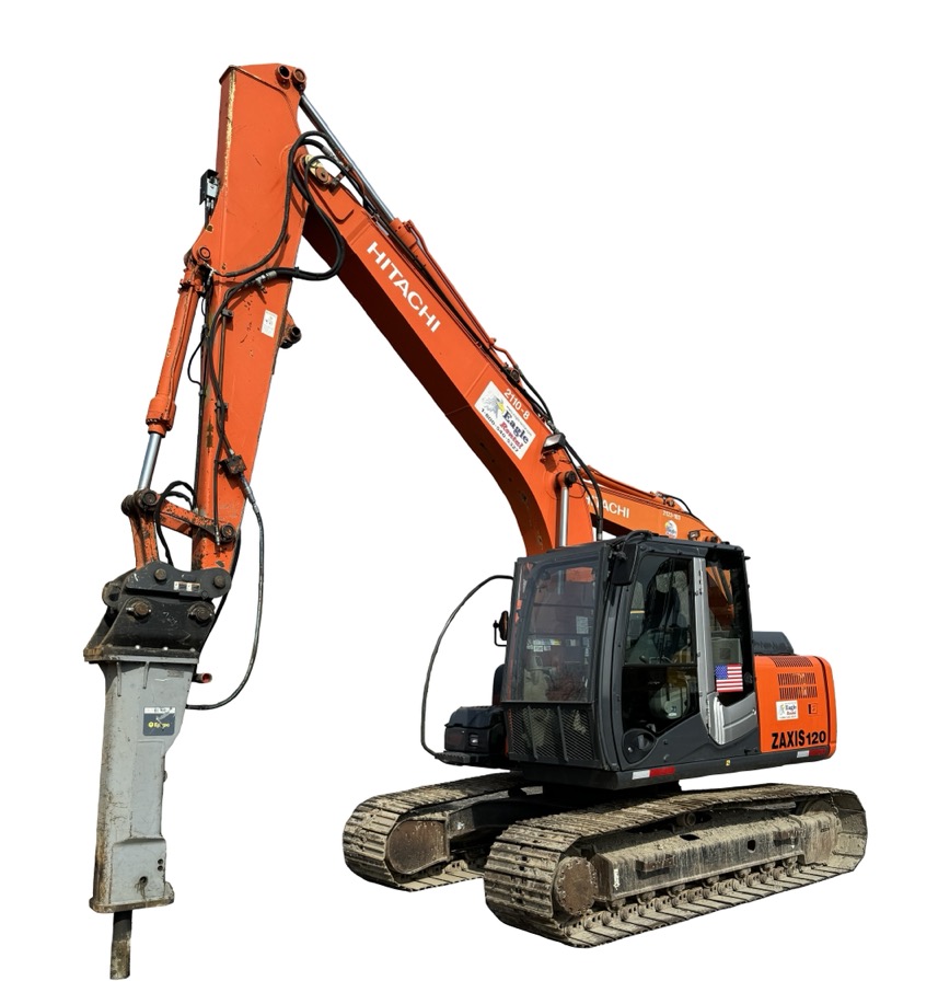 Excavator 120 Series – 28,000lbs With 2,000lb Hammer - Eagle Rental