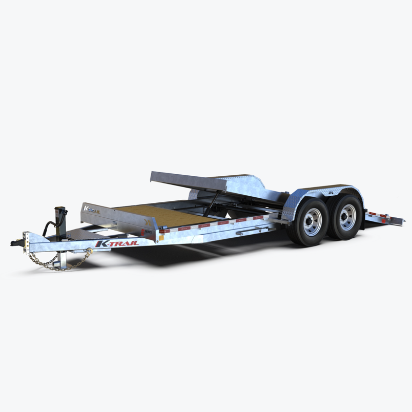 Tilt Equipment Trailer - 12,000lbs - Eagle Rental