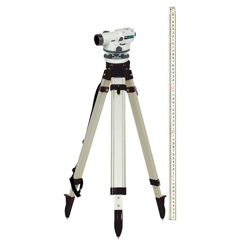 Automatic Level with Tripod and Target Stick - Eagle Rental